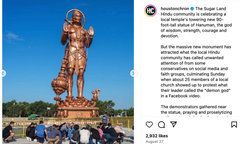 Hindu Temple in Sugar Land to Hire Security After Church Group’s ...